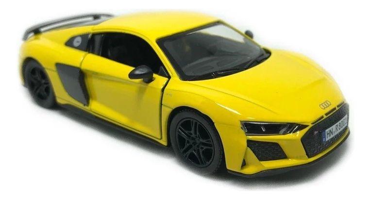 Miniatura Audi R8 2020 Coupe Escala 1/36 Metal Fricção Kinsmart ...