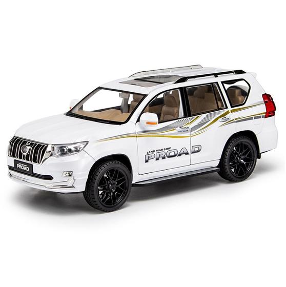 Miniatura Carro SUV Toyota Land Cruiser Prado Proad Escala 1/18 - Mini ...