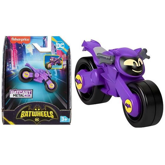 Miniatura de Metal Batwheels Fisher Price Bibi Bicicleta Batgirl Mattel ...