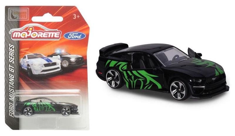 Miniatura de Metal - Série Ford Mustang GT - 1/64 - Majorette ...