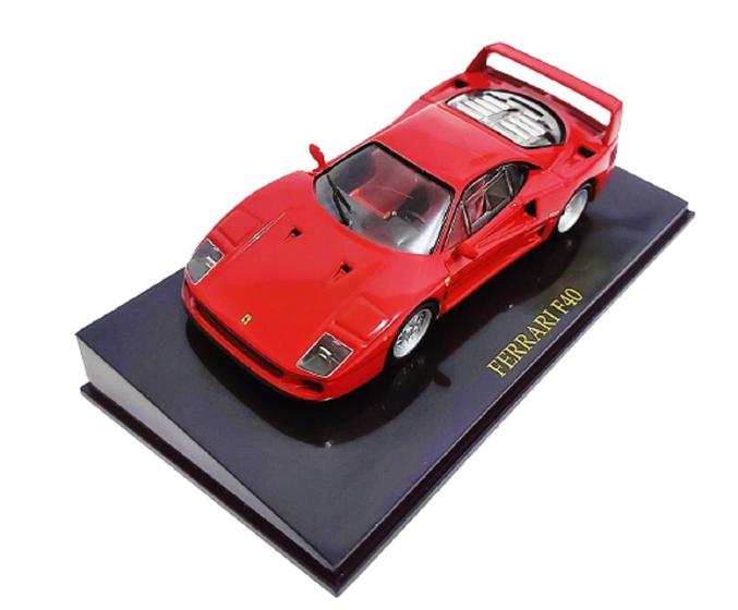 Miniatura Ferrari F40 Ferrari Collection 1/43 Ixo - Carrinhos e Cia ...