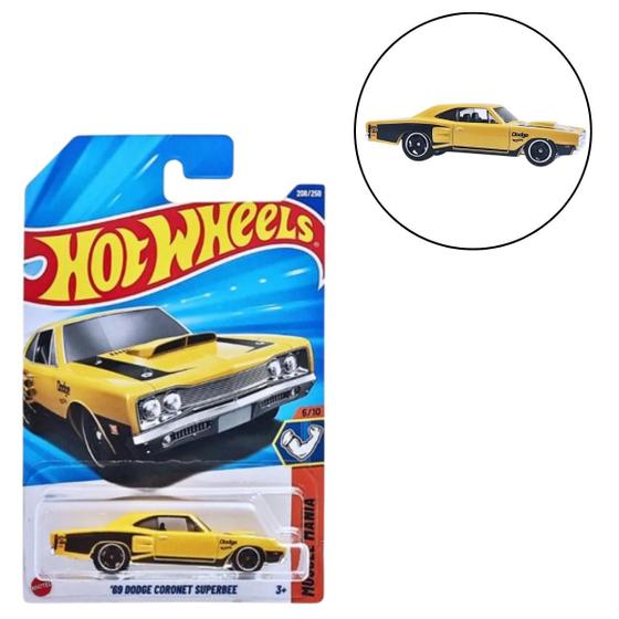 Miniatura hot wheels muscle mania 69 dodge coronet superbee - MATTEL ...