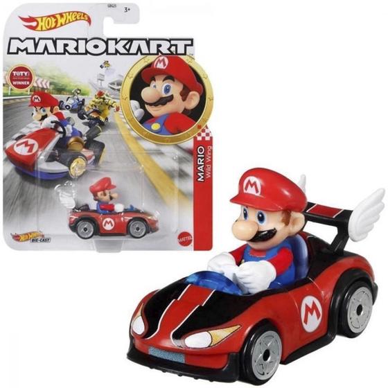 Miniatura Mario Hw Mario Kart 1:64 Mario Bros Gbg25 Hot Wheels ...