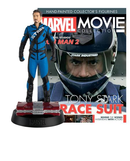Miniatura Marvel Movie Fase 2 Tony Stark Race Suit Edição 43 ...