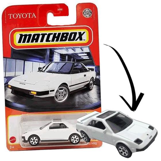 Miniatura Matchbox 1984 Toyota Mr2 Metal Mattel GVX24 - Carrinhos e Cia ...
