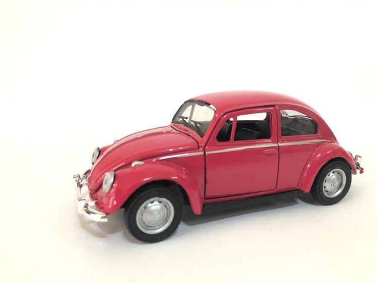 Miniatura Metal Carro Antigo Coleção Fusca Escala 1:32 1967 - MARCA ...