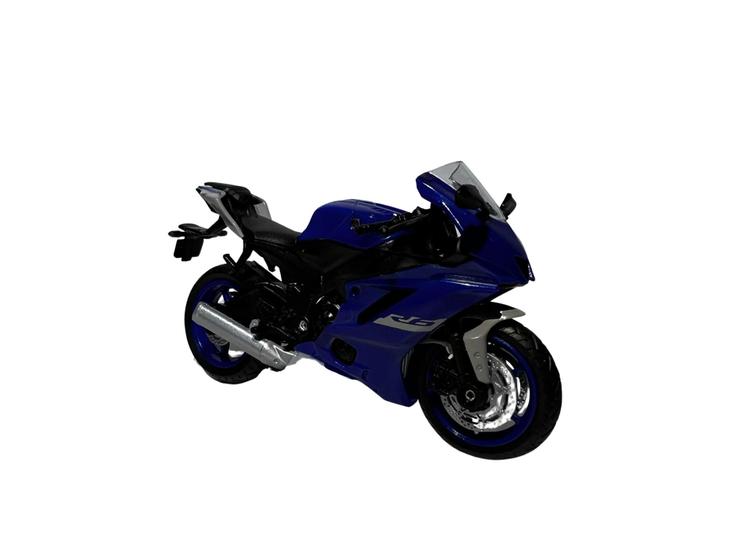 Miniatura Moto Yamaha R6 Azul Escala 1:18 - California Toys ...