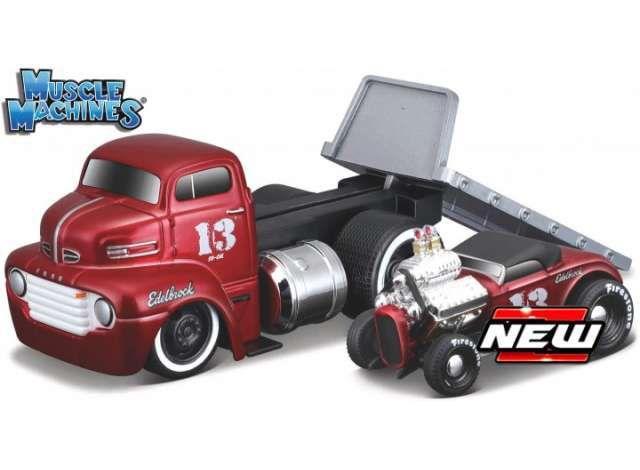 Miniatura muscle machines transports guicho maisto 1:64 - Carrinhos e ...