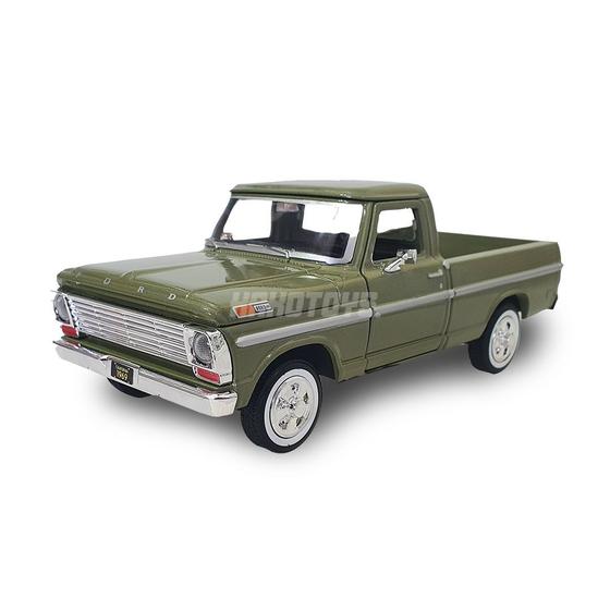 Miniatura Picape Ford F-100 1969 1/24 Motormax - Motorart - Carrinhos e ...