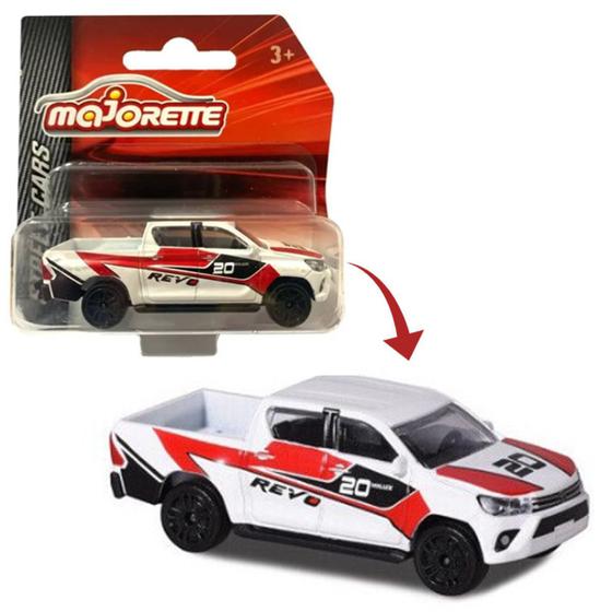 Miniatura Picape Toyota Hilux Revo Racing 20 Branca 1:64 - CALIFORNIA ...