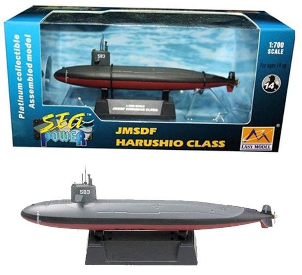 Miniatura Submarino Jmsdf Harushio Class - 1/700 - Easy Model 37324 ...