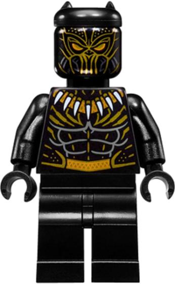 MiniFigura LEGO Marvel Super Heroes Black Panther - Traje Golden Jaguar ...