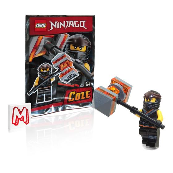 Minifigura LEGO NINJAGO Legacy Cole Sons of Garmadon com martelo ...
