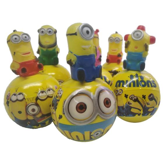 Minions - Kit 6 Miniaturas - Brinquedo Crianças - Coleção - Bonecos ...