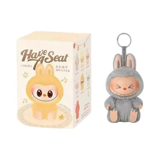 Miniso labubu sentado festa série segunda geração boneca caixa cega ...
