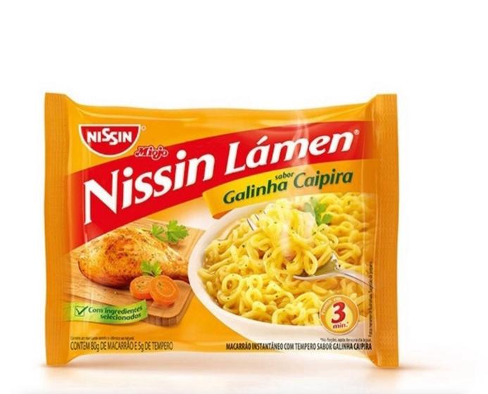miojo sabor galinha - Nissim - Nissin - Macarrão - Magazine Luiza