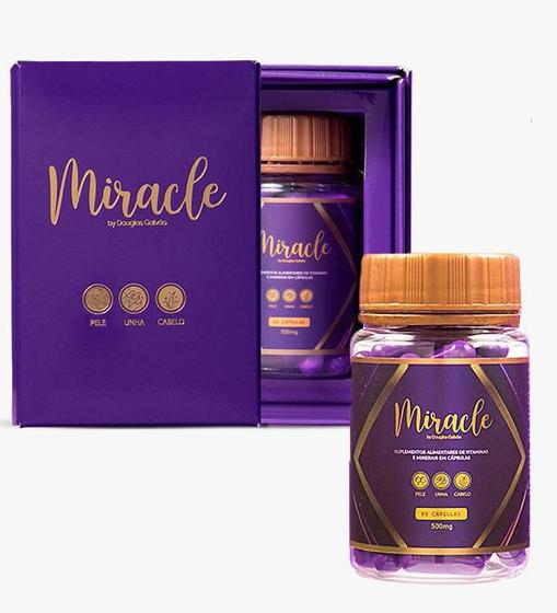 Miracle 1 Pote - Suplemento Da Beleza - Acabe Com A Queda - Miracle By ...