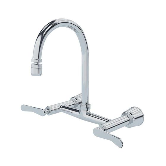 Misturador de Parede Bica Móvel e Arejador Articulável - 1258 C88 ...