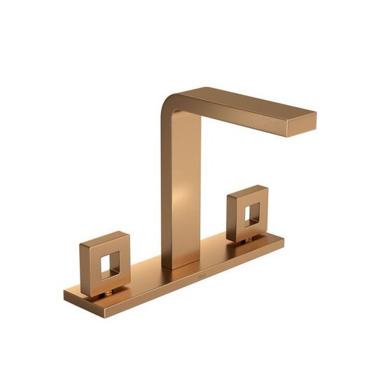 Misturador para Lavatório de Mesa Bica Alta 1877 Gold Matte Deca - DECA ...