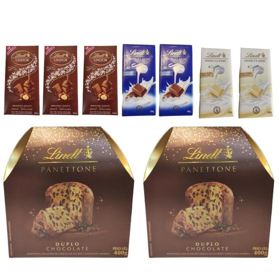 Mix de Chocolates Lindt Sabor Duplo Chocolate Avelã e Branco - Ferrero ...