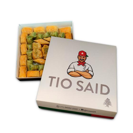 Mix de Doces Baklawa Tio Said (650g) - Alyah - Grãos e Sementes ...