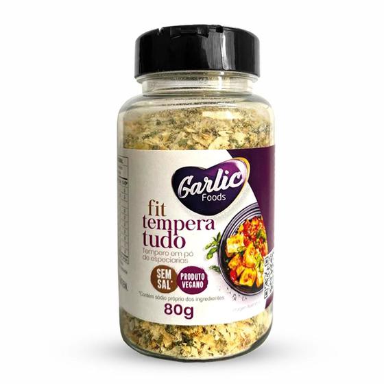 Mix Temperos Secos Garlic Foods Tempera Tudo 80g Sem Glúten - Tempero ...
