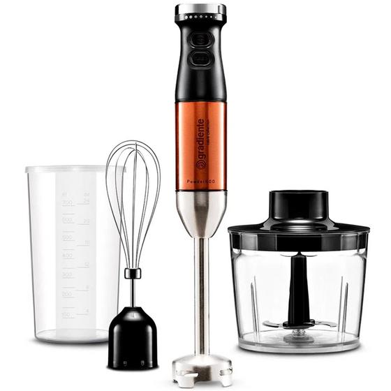 Mixer 3 Em 1 Powder Profissional 600w Inox Pgmx402 127V Gradiente ...