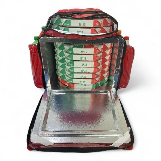 Mochila Bag com isopor para entregas delivery DE LONA térmica ifood ...