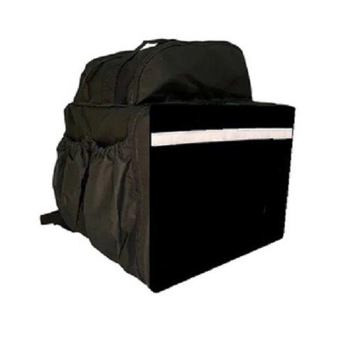 Mochila Bolsão Preta com Isopor Laminada Para Entregador Ifood ...