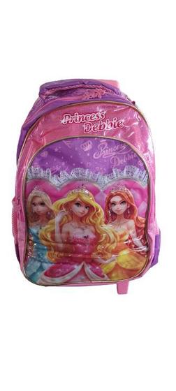 Mochila C/rodinha infantil Princess Debbie CBDY-4033 - Fuseco ...
