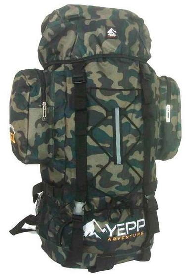 Mochila de Camping 55 Litros Verde Camuflada Yepp MC3008 - Yepp Adventure - Bolsa / Mochila ...