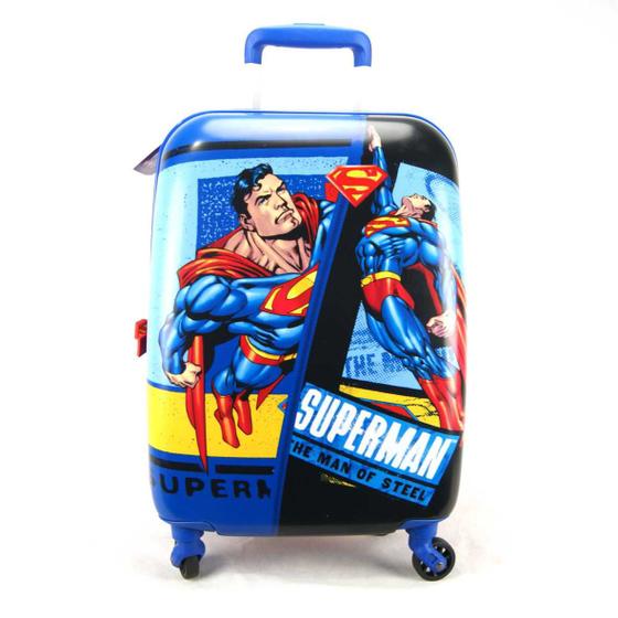 Mochila De Rodinha Mala Superman 360º Luxcel Mi54047Sm - Mochila ...