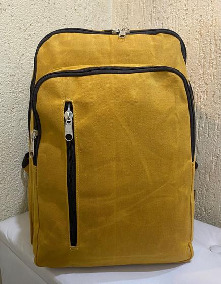Mochila em lona encerada impermeável - Gabriel Store - Mochilas ...