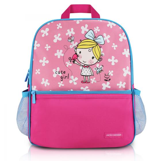 Mochila Escolar Infantil Menino e Menina Volta as Aulas Jacki Design ...