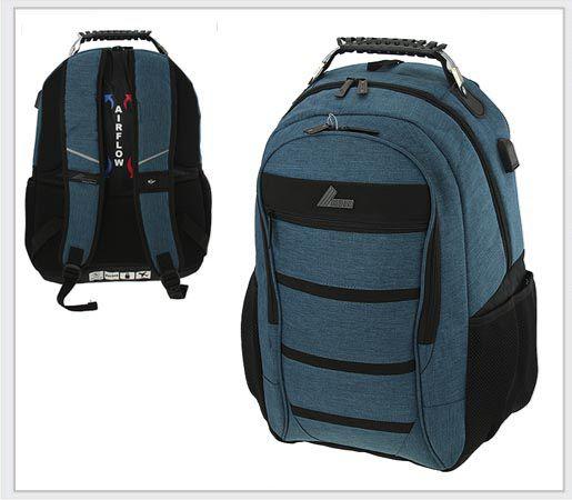Mochila Executiva com Divisória para Notebook e Cabo USB Brenno da Clio ...