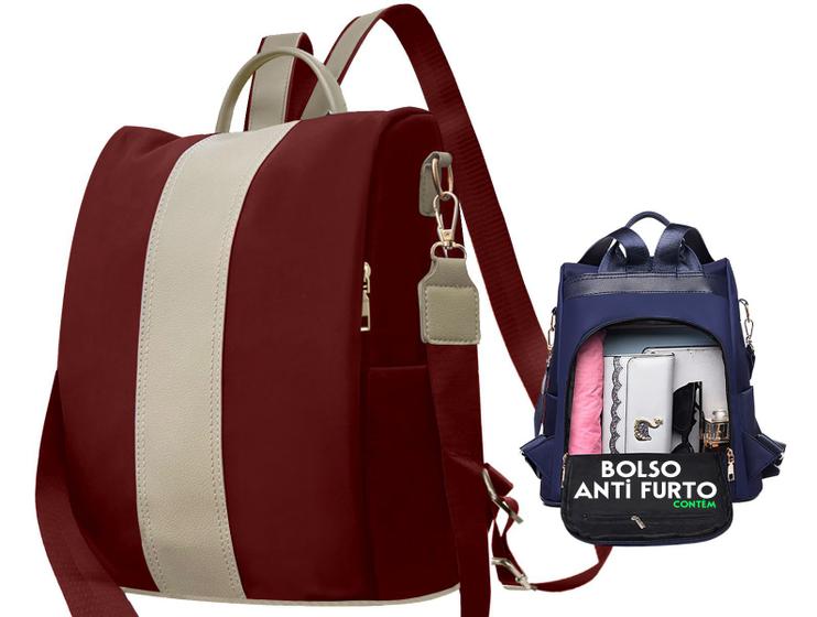 Mochila Feminina Alto Padrão Tendência Moderna Super Luxo Impermeável - Total Bags - Mochilas ...