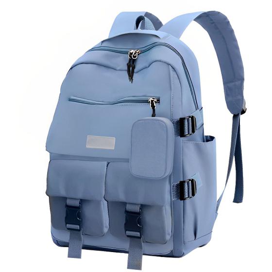 Mochila Feminina Resistente Compartimento Notebook Multifuncional Semi ...