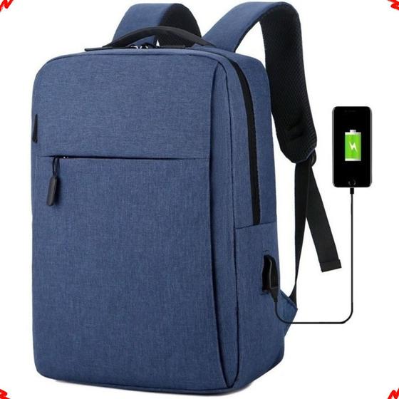 Mochila Impermeável Para Notebook 15,6 Polegada Usb Original - MEGA ...