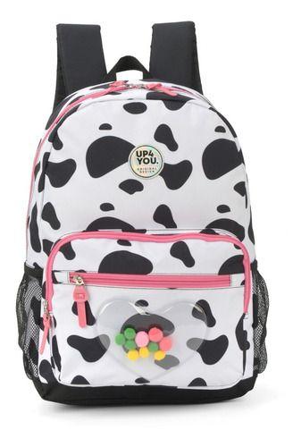 Mochila Juvenil Original Up4you Vaca Zebra Onça - Luxcel - Mochilas ...