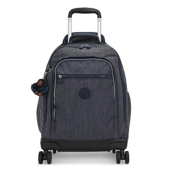 Mochila Kipling New Zea De Rodinhas Marine Navy - Mochilas - Magazine Luiza