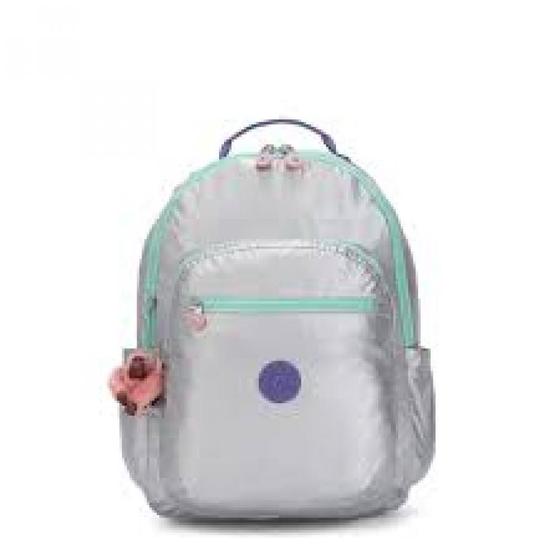 Mochila kipling seoul prata polished gr bl - i576465e - Mochilas ...