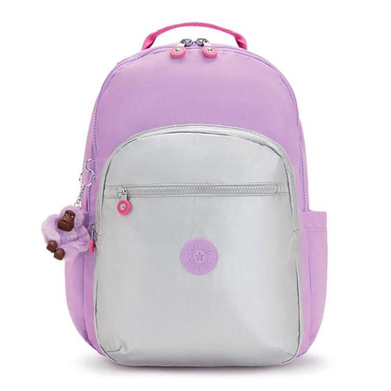 Mochila Kipling Seoul Purple Candy Bl - Mochilas - Magazine Luiza