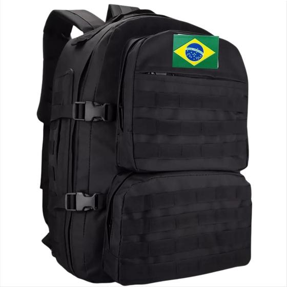 Mochila Masculina tatica militar resistente a agua Reforçada Grande 50 ...