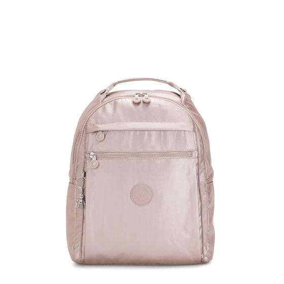 Mochila Micah Kipling Metallic Rose - Mochilas e Pastas - Magazine Luiza