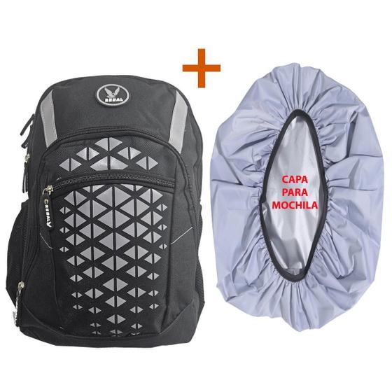 Mochila Note 17 Polegada Faixa Reflexiva Noite + Capa T305 - Ello By ...