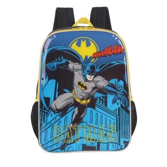 Mochila Pequena Infantil Batman Azul Original - Mochilas - Magazine Luiza