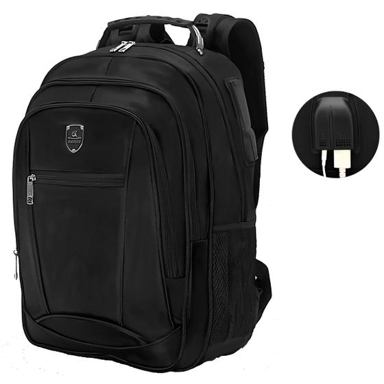 Mochila Resistente Masculina Feminina Ótima Trabalho Viagem - MAIDENG ...