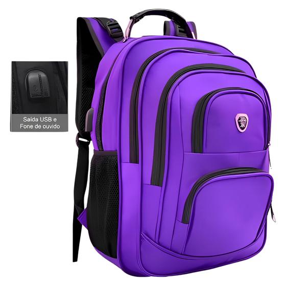 Mochila Usb Impermeável Qualidade Incrível Espaçosa Grande - MAIDENG ...