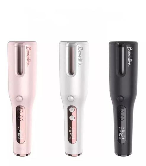 Modelador Automático de Cabelo sem fio Recarregável Profissional ...