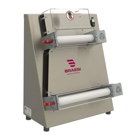 Modeladora De Massa Para Pizza Inox 40Cm BMPZ-40 Braesi Bivolt ...